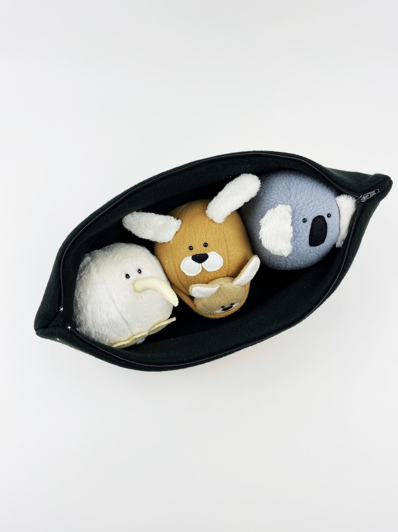 Outback Friends, Soft Ball Pattern, Pdf Sewing Pattern, Kangaroo Plush ...