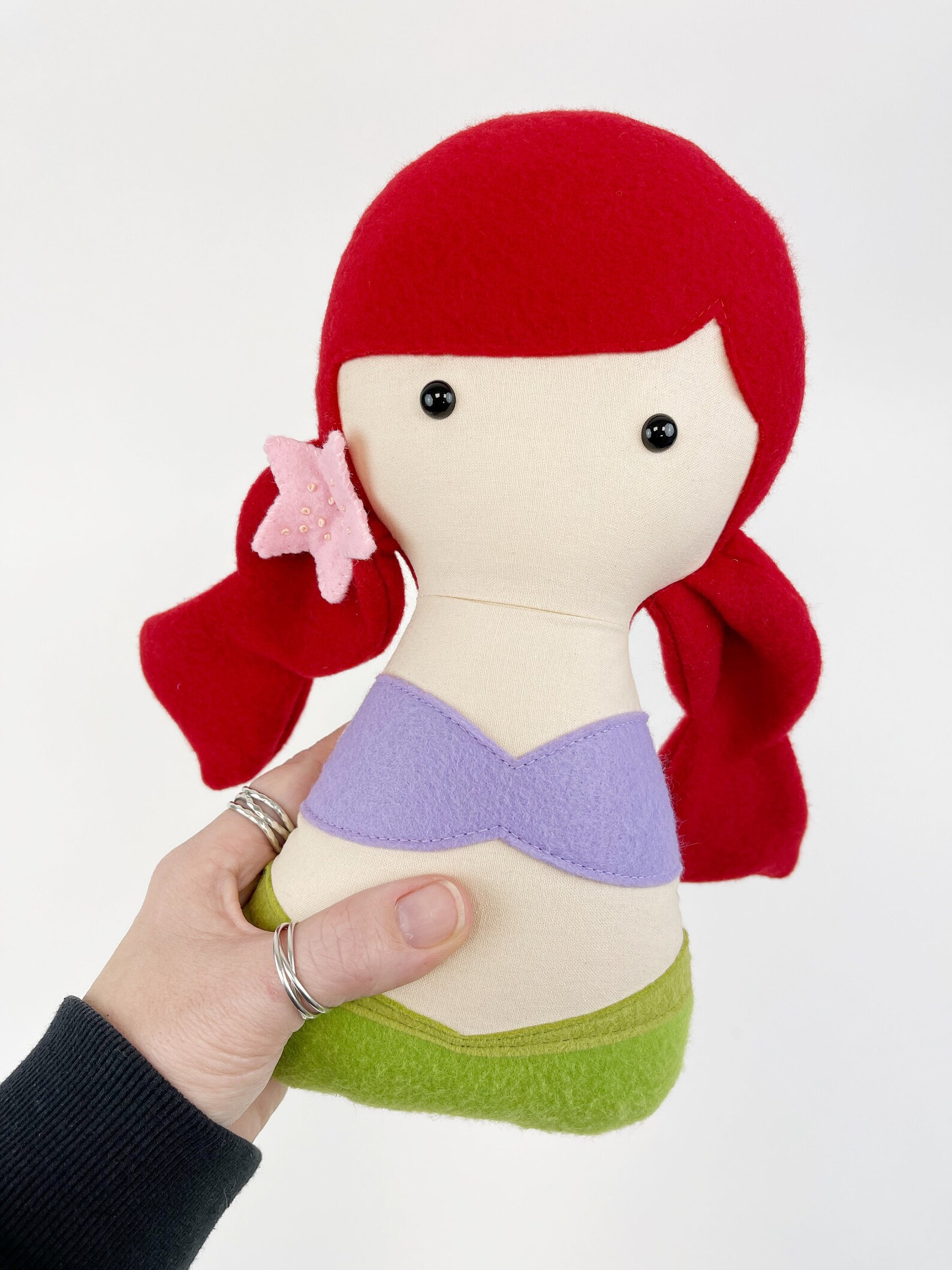 Princess Doll Pattern, Cuddle Doll Pattern, Sewing Pattern, Soft Doll ...