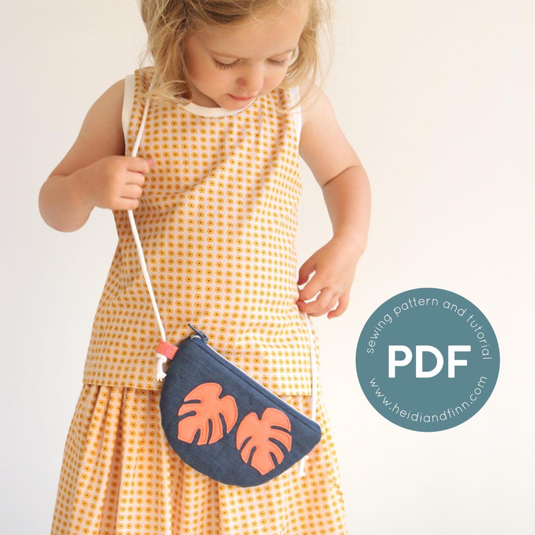 VERSA Purse, Child Purse Sewing Pattern, Child's Bag, Mini Purse ...