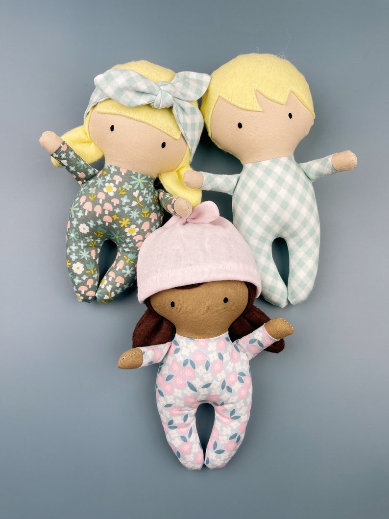 Mini Pal Baby Doll Sewing Pattern Pdf Sewing Pattern Tiny - Etsy