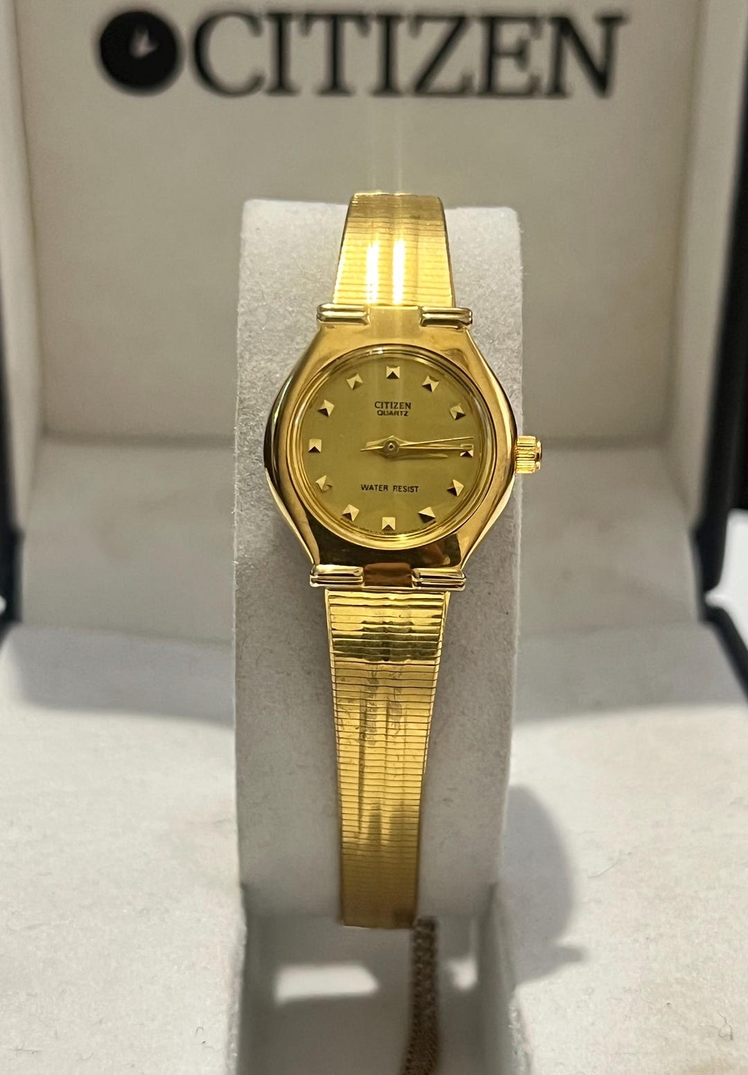 Vintage Women’s Citizen Watch, Gold Plated Quartz Bracelet Watch, Gift ...