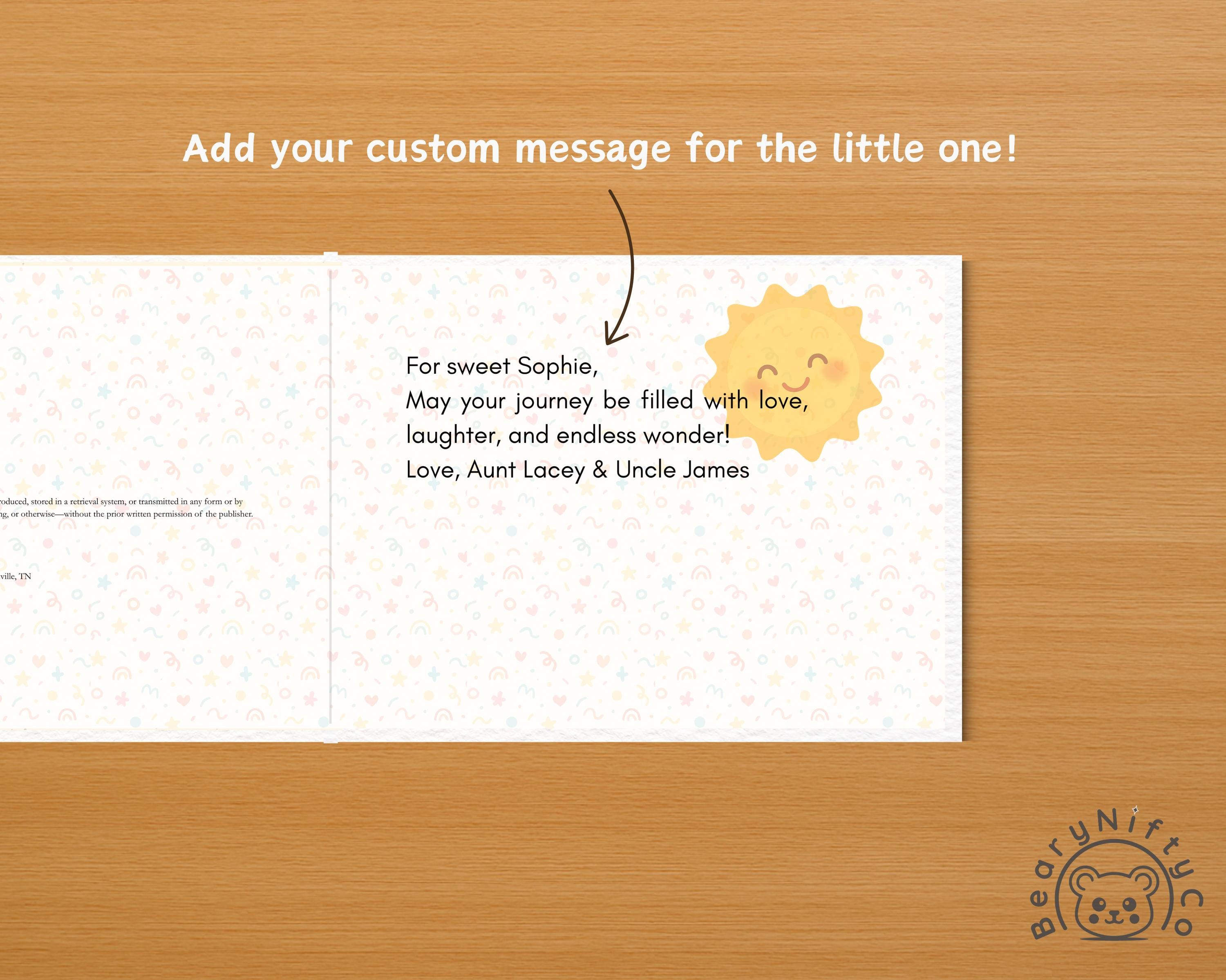 Personalized Baby Alphabet Book: Custom Children's Story Book, Baby ABC ...