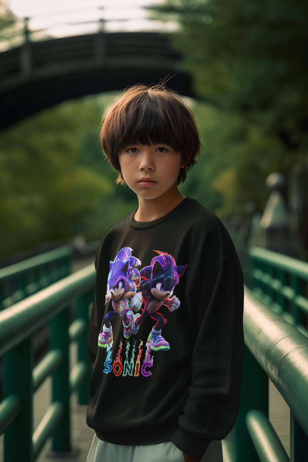 Sonic & Shadow Sweatshirt - Etsy