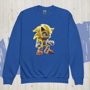 Sonic the Hedgehog Sweater - Etsy