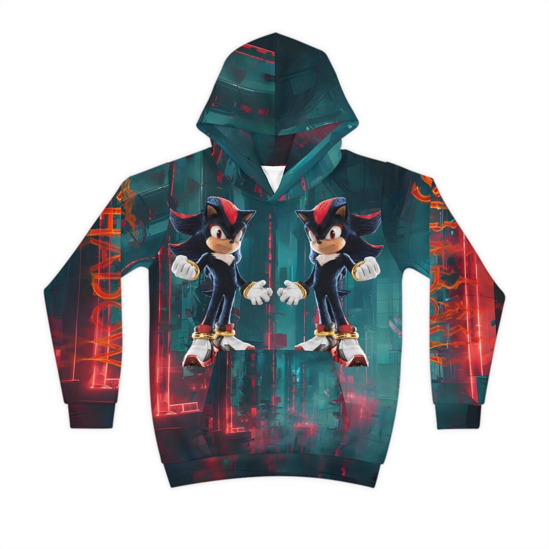 Shadow Sonic Youth Sweatshirt/ Shadow Sweater/ Sonic 3/ Perfect Gift ...