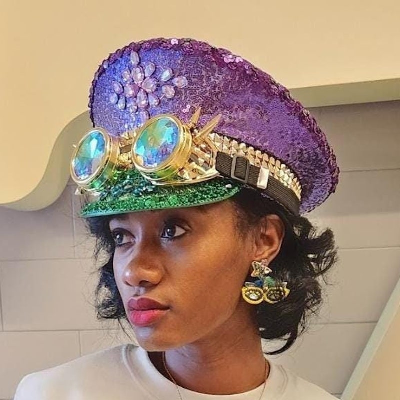Mardi Gras Hats - Etsy