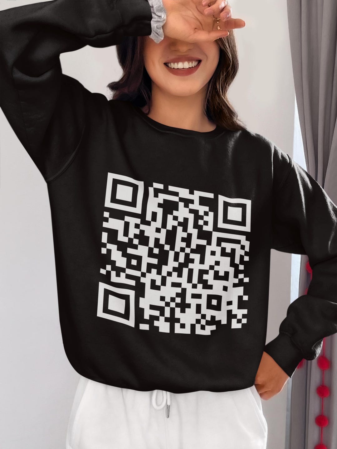 Buy Middle Finger QR Code Funny Png SVG Fuck You QR Code Printable ...