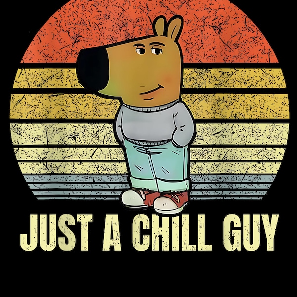 Chill Guy Png - Etsy