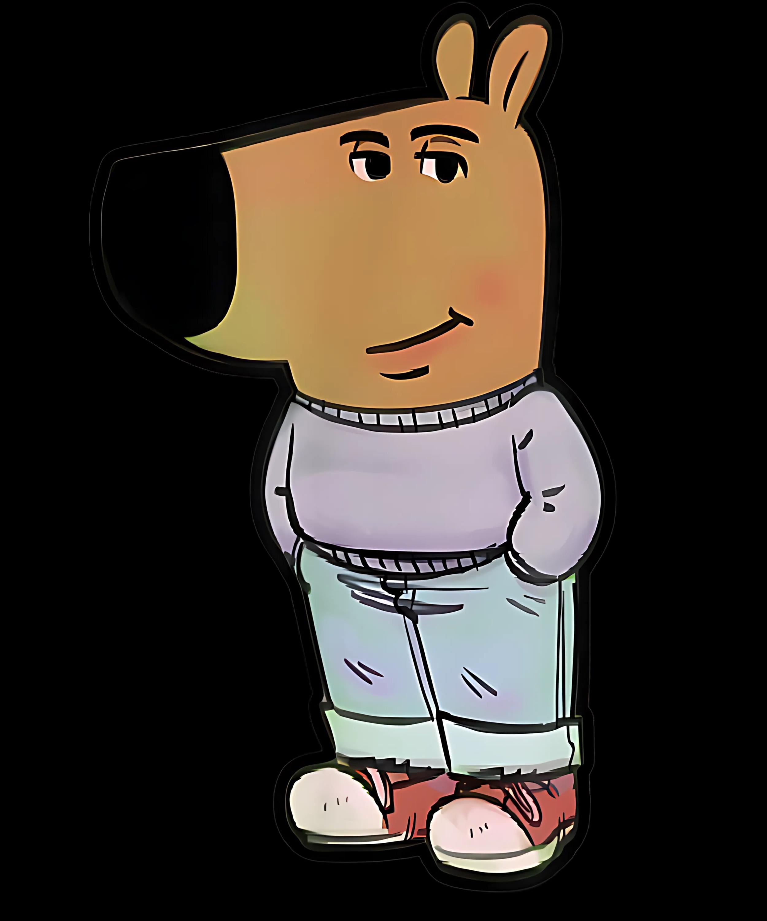 I'm Just a Chill Guys Png My New Character is a Chill Guy Meme Png ...