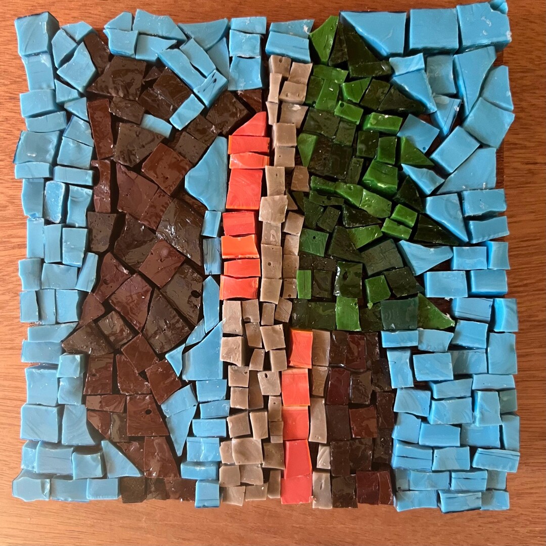 Borsec Bear Venetican Smalti Glass Mosaic - Etsy