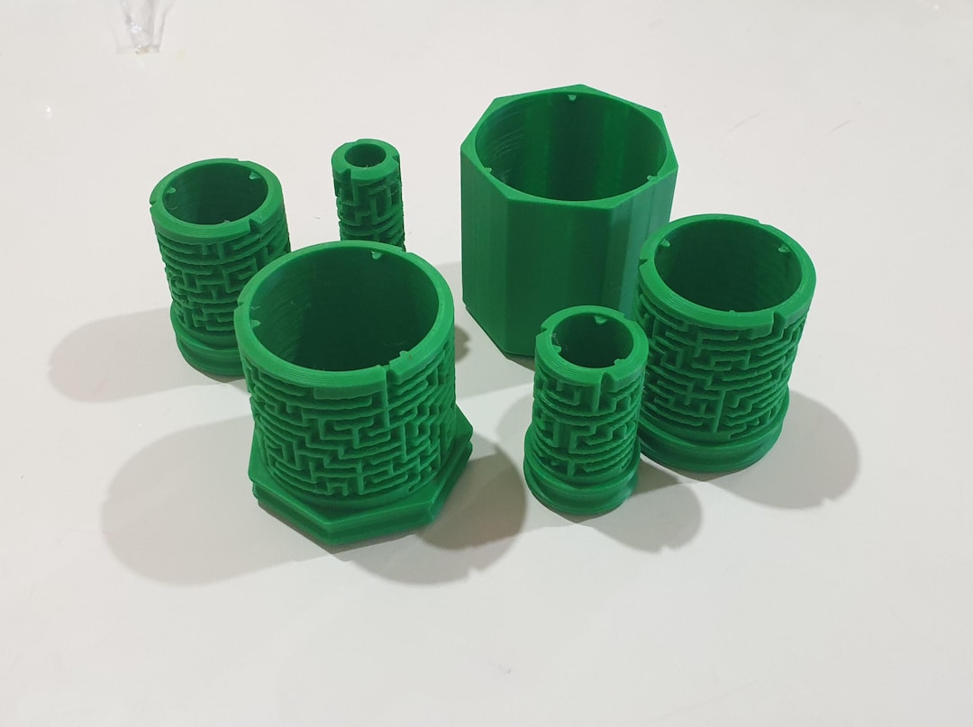 6 Piece Cylinder Maze Puzzle Box - Etsy