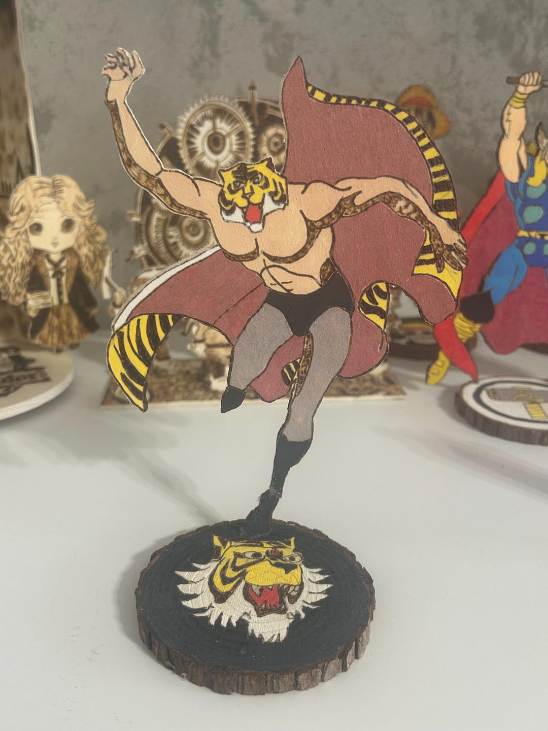 Tiger Mask Figure - Etsy