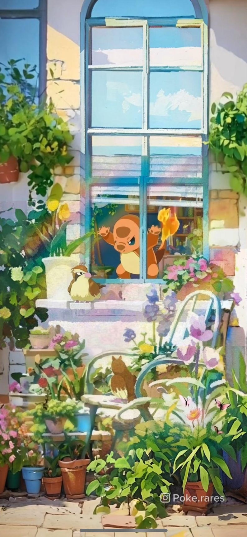 Charmander Stellar Crown Animation Digital Wallpaper high Definition ...