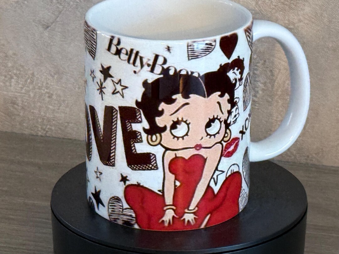 Betty Boop Mug – 330 Ml Ceramic Cup – Vintage and Glamorous Fan Gift - Etsy