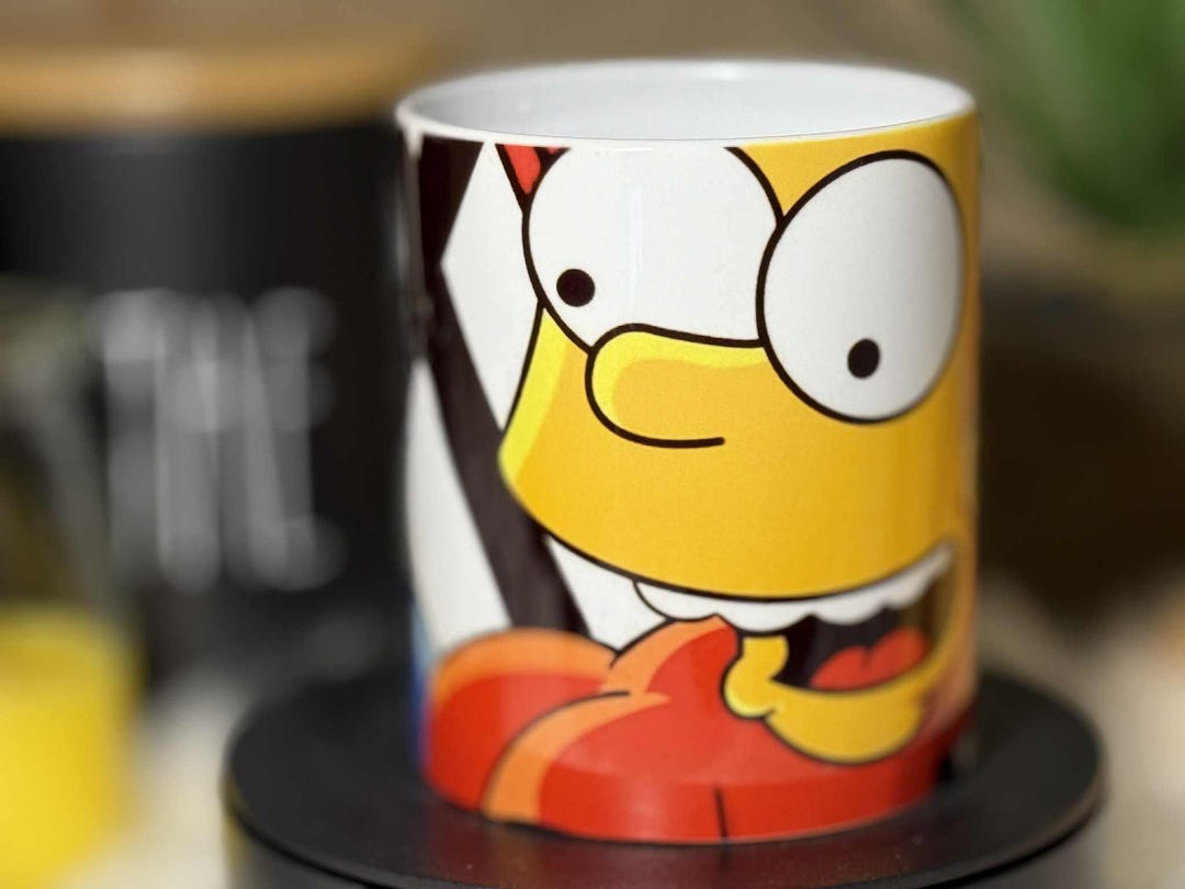 The Simpsons Mug – 330ml Ceramic Cup – Springfield Fan Gift - Etsy