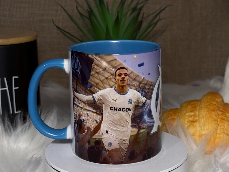 Mug OM – Olympique De Marseille – Tasse Céramique 330 Ml – Cadeau Fan ...