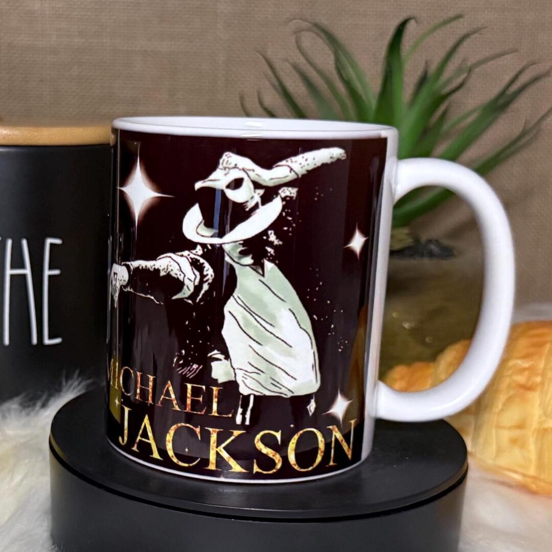 Michael Jackson Mug – 330ml Ceramic Cup – King of Pop Fan Gift - Etsy