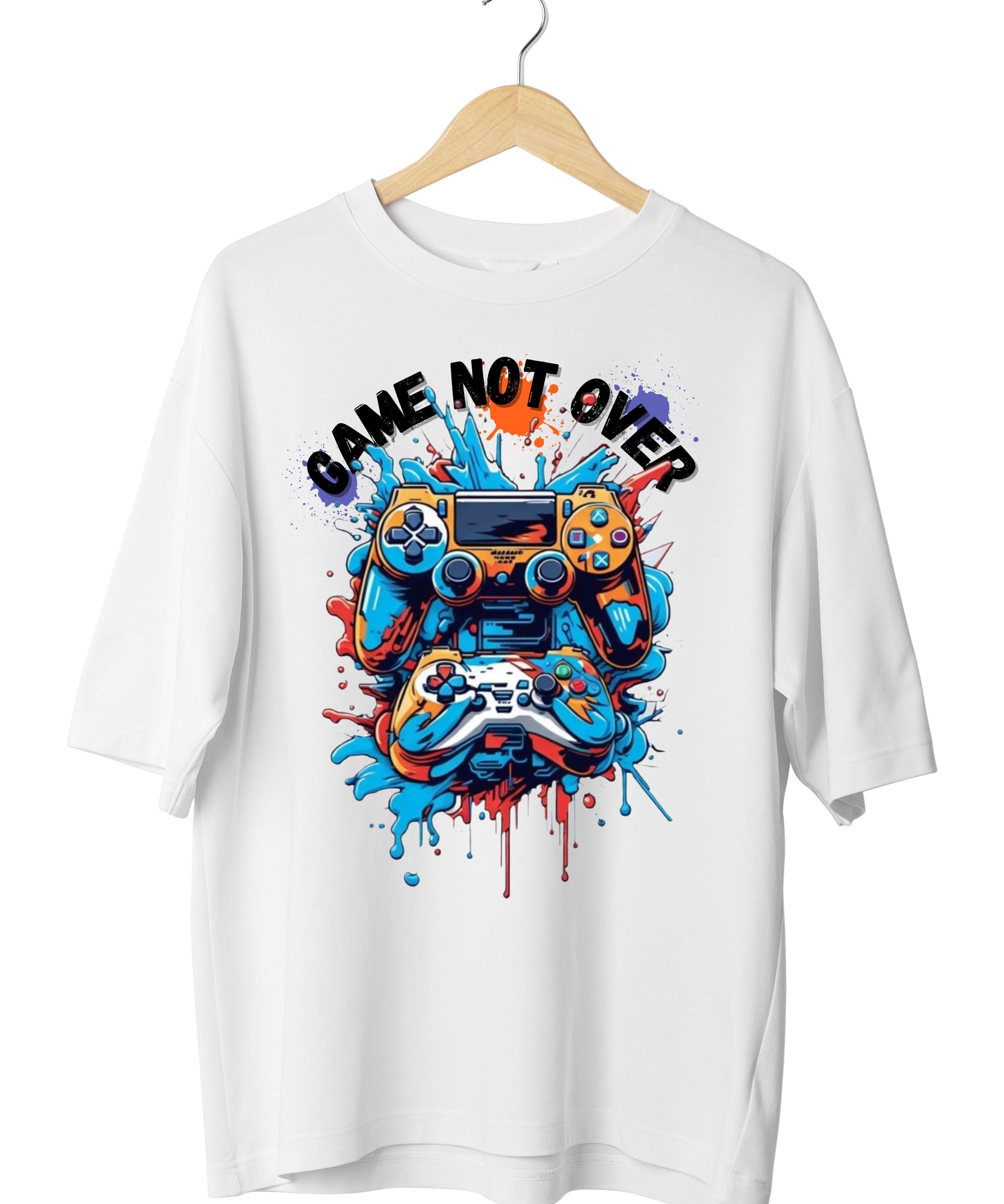 Unisex T Shirt for Gamers game is Not Over yet Design - Etsy
