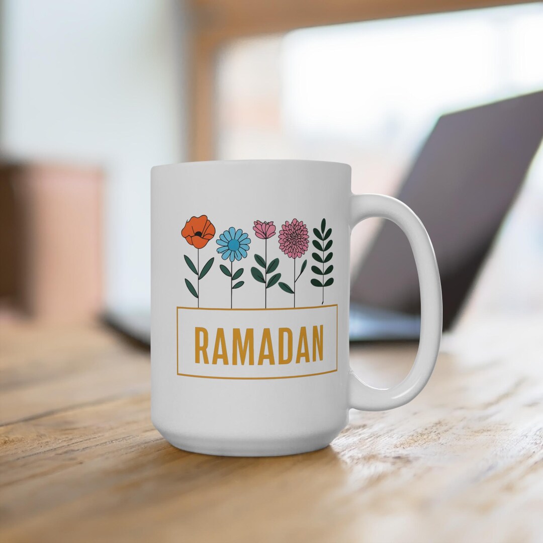 Ramadan Ceramic Mug, Islamic Gift,ramadan Decoration, Ramadan Kareem ...