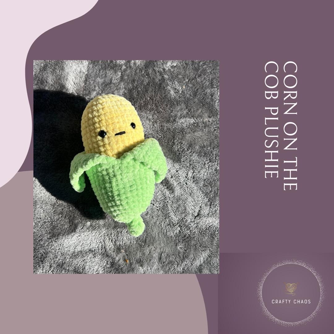 Corn on the Cob Plushie - Etsy