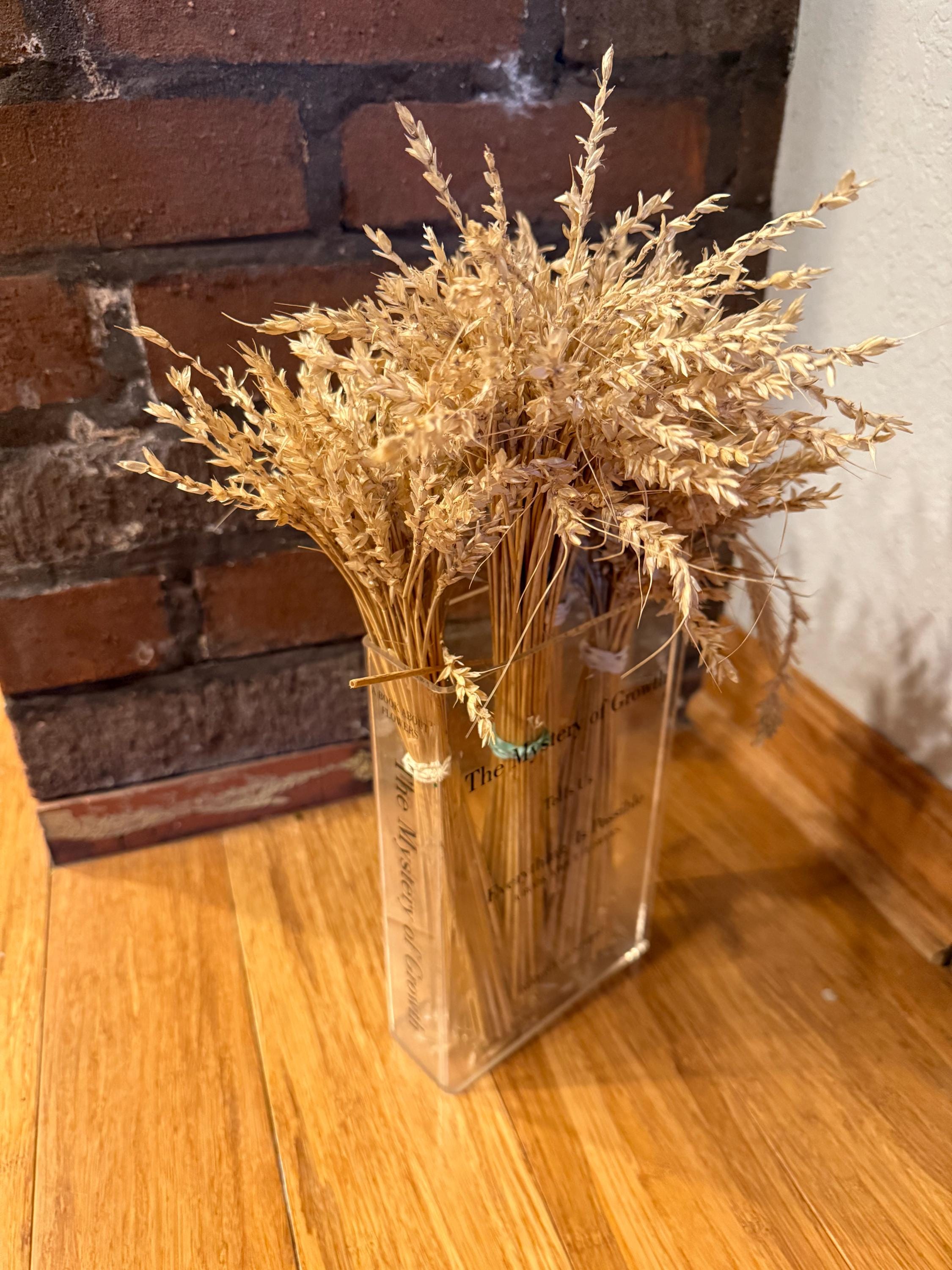 Dried and Hand Harvested Wheat Bundles for Rustic Decor, Crafts ...