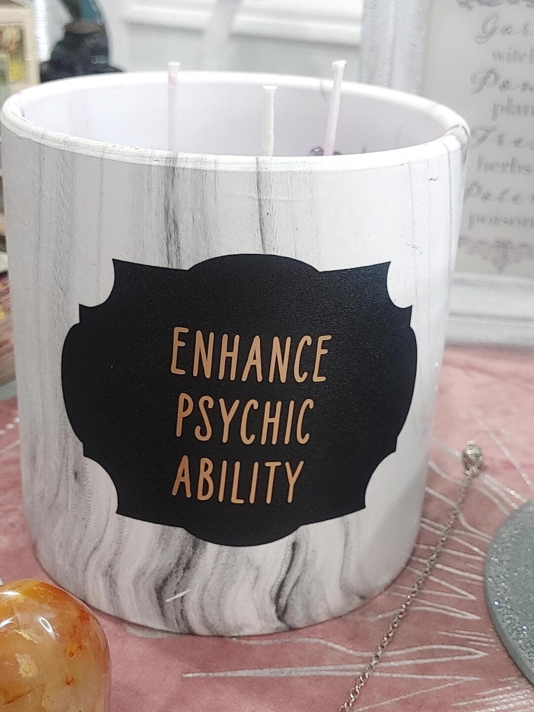 Enhance Psychic Abilities Candle very Powerful Combo of Roses, Rose ...
