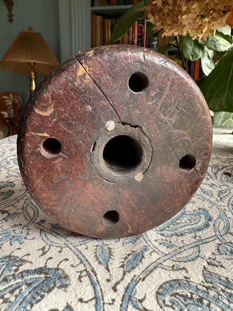 Antique Wooden Spool - Etsy