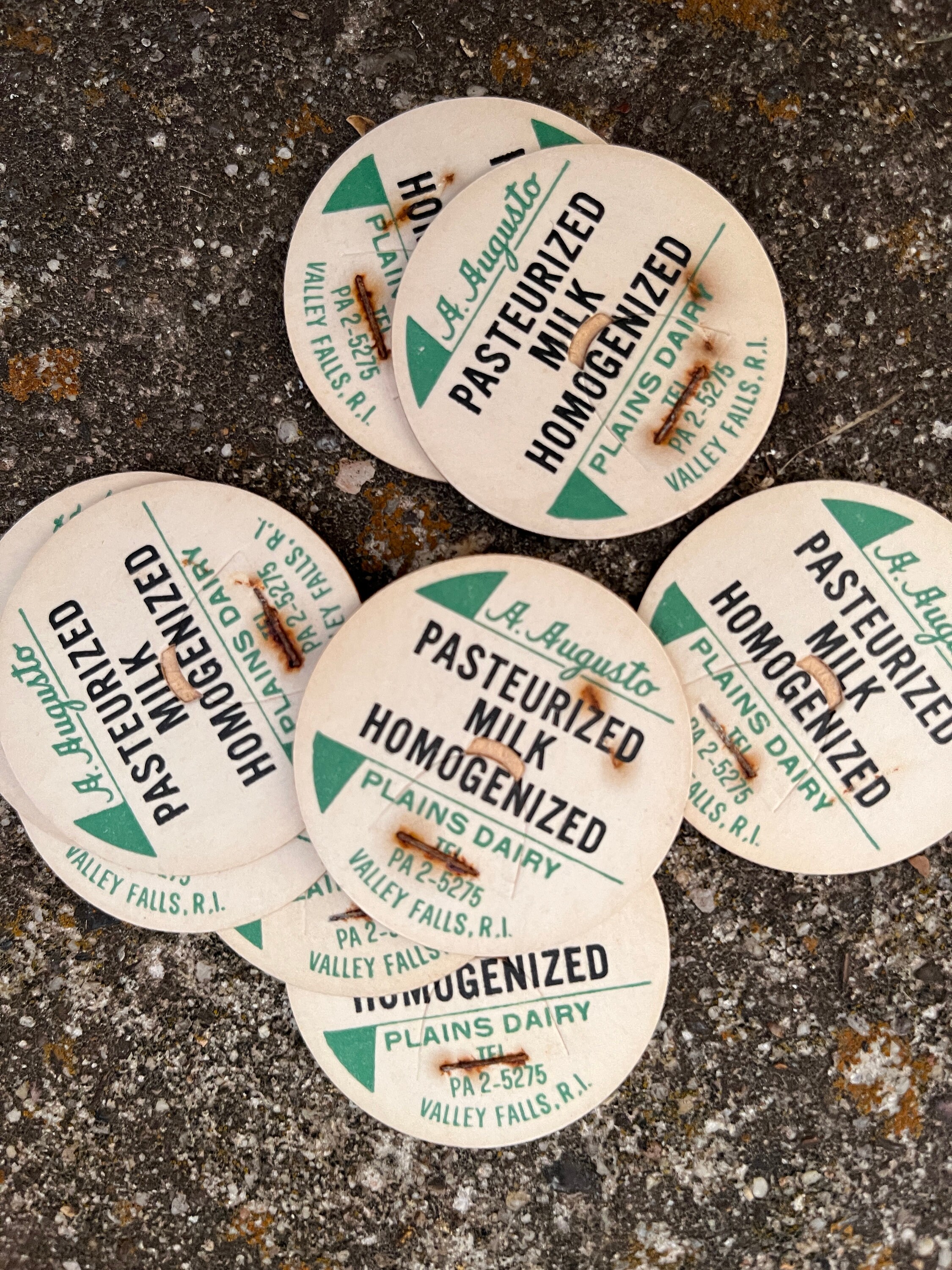 Vintage Milk Dairy Caps, Milk Bottle Caps, Assortment - Etsy