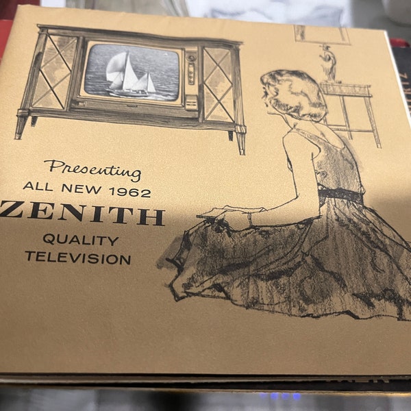Zenith Television - Etsy