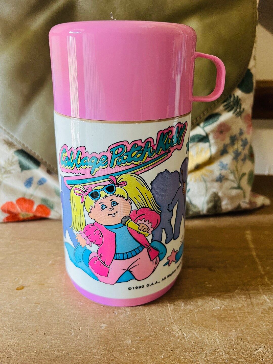 Cabbage Patch Kids Plastic Thermos Set, Retro TV, Cartoons, 1990s - Etsy