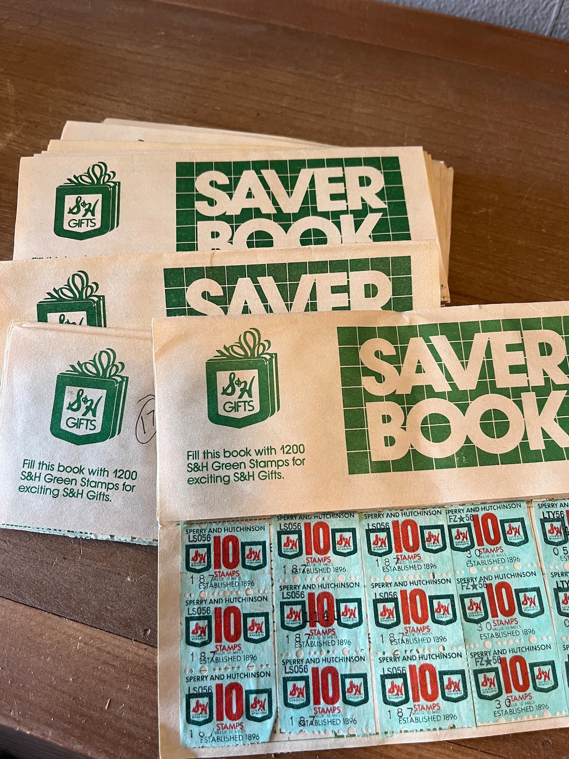 S&H Green Stamps Book, Vintage, Complete With Stamps - Etsy