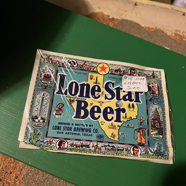 Lone Star Beer - Etsy