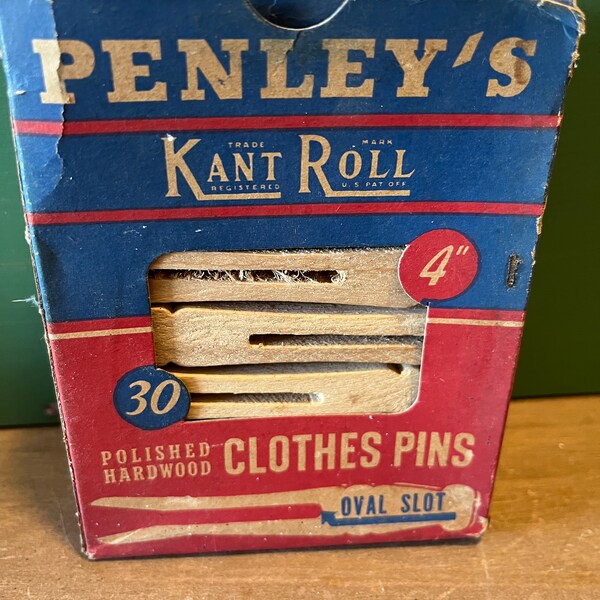 Vintage Clothes Pins - Etsy