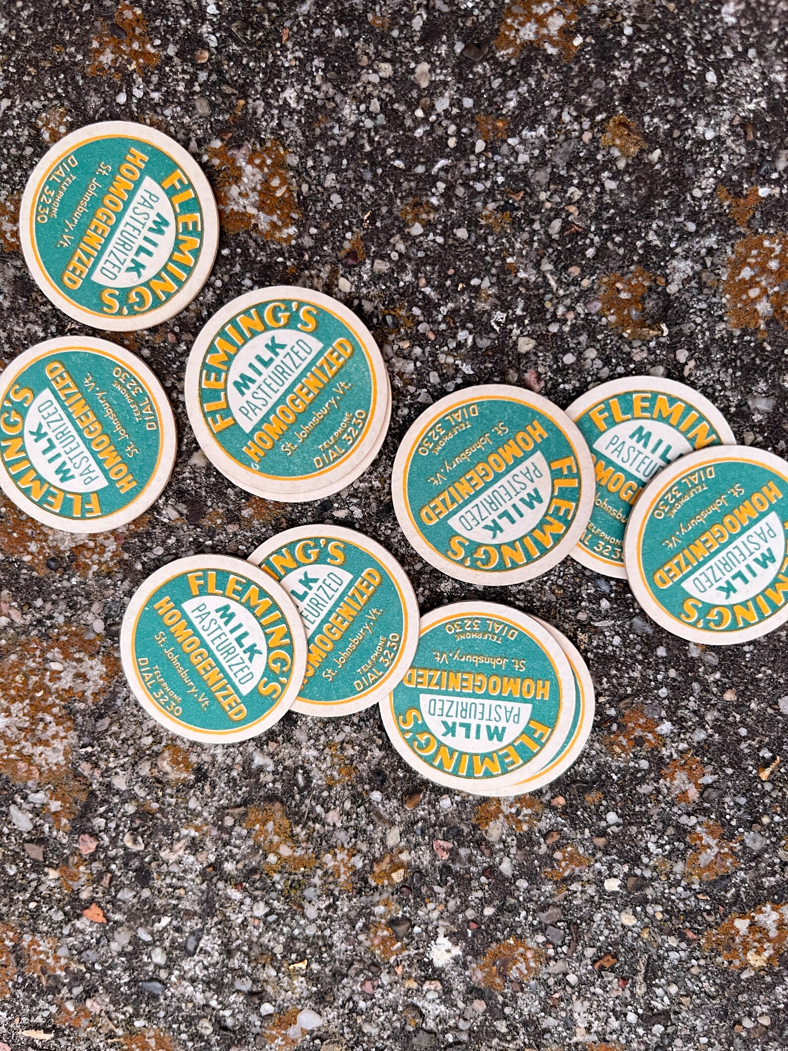 Vintage Milk Dairy Caps, Milk Bottle Caps, Assortment - Etsy