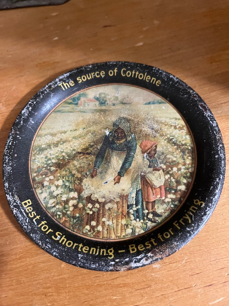 Cottolene Shortening Vintage Tip Tray, Metal Tray, Advertising - Etsy