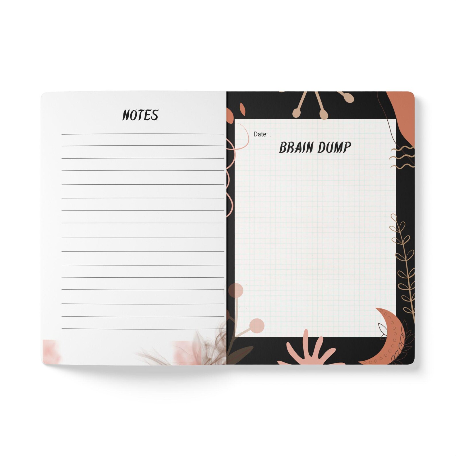 Melanin Boss Babe Journal | Pink Suit Woman, Inspirational Diary - Etsy