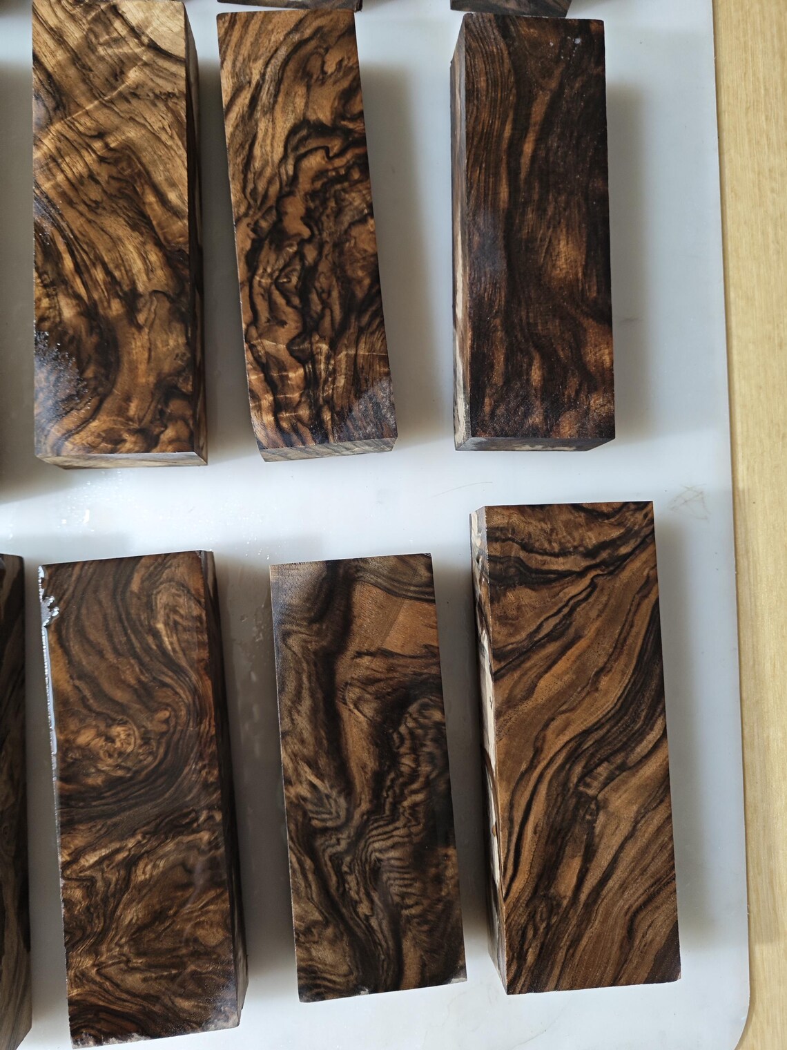 Turkish Walnut Burl (raw - Not Stabilized) for Knifehandle Handles ...