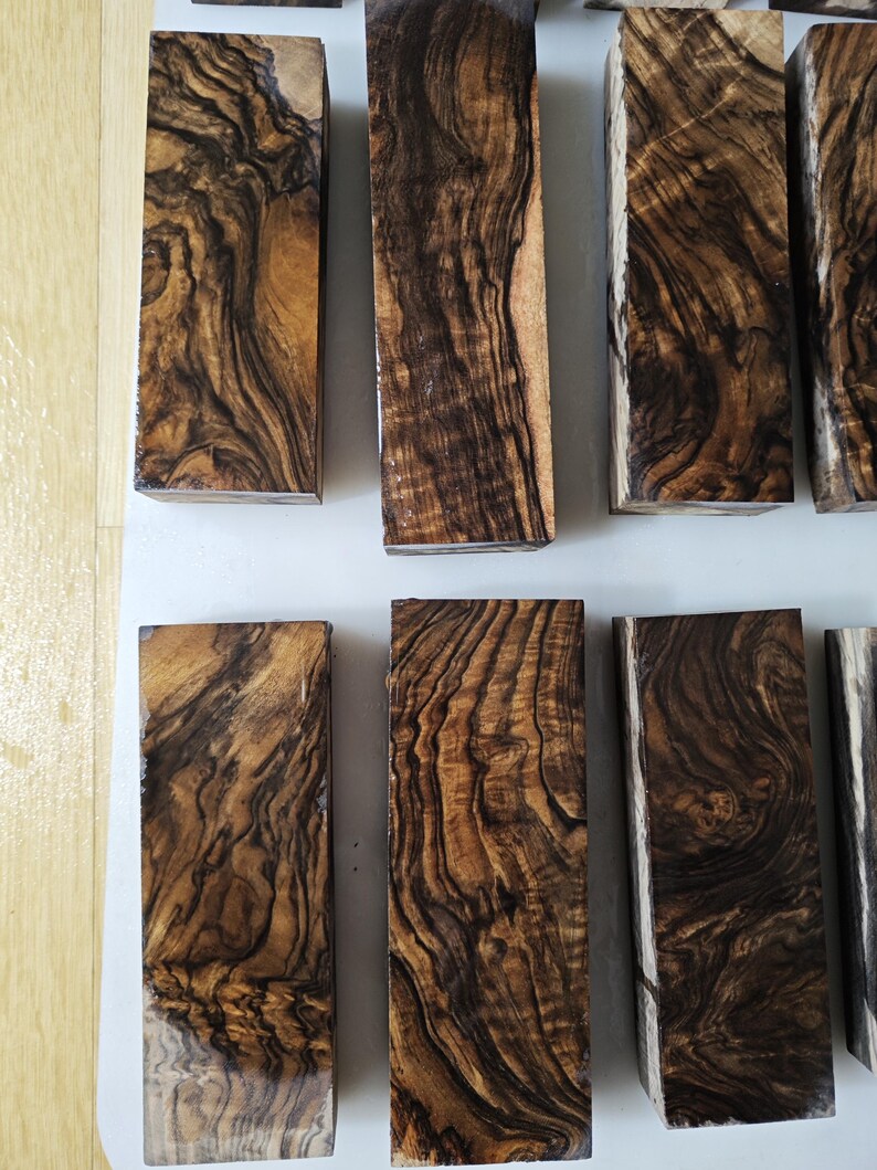 Turkish Walnut Burl (raw - Not Stabilized) for Knifehandle Handles ...
