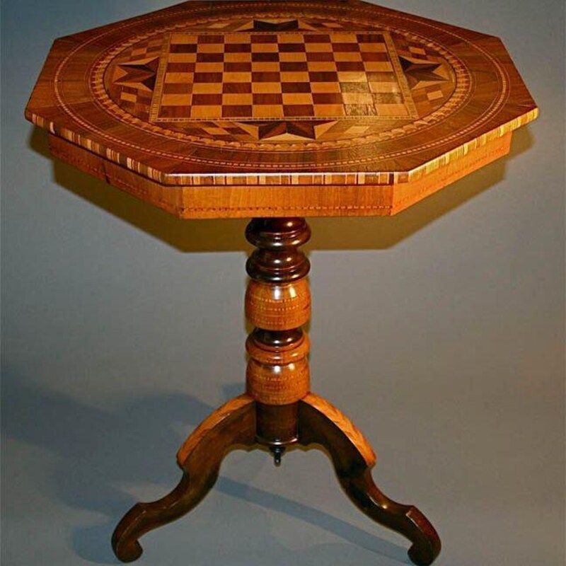 Italian Inlaid Table - Etsy