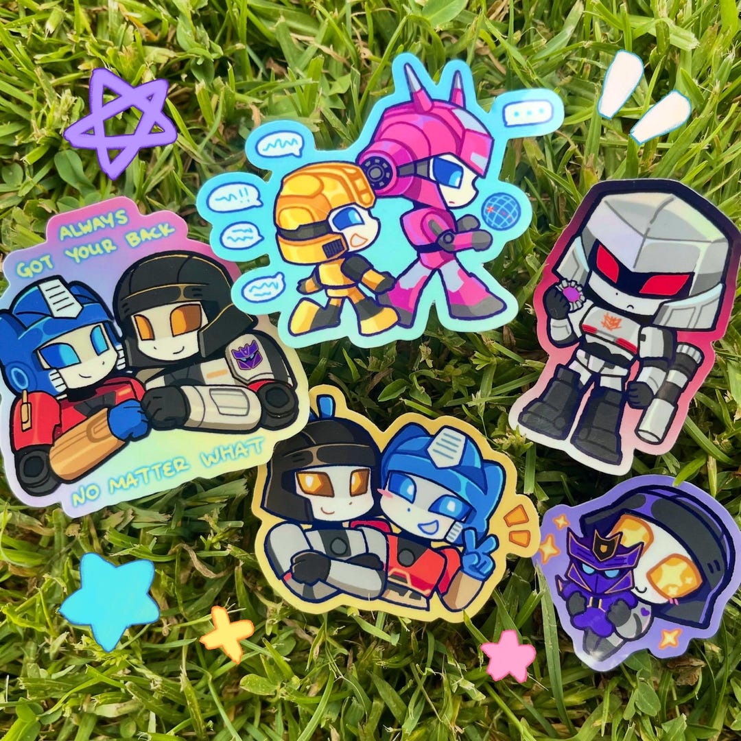 Glossy TFO Stickers - Etsy