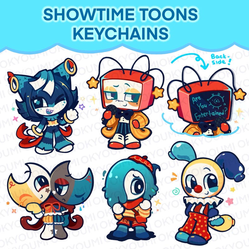 Dandy World Keychain - Etsy