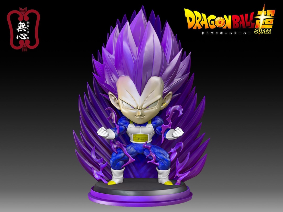 Vegeta Ultra Ego Chibi Model Dragon Ball Super - Etsy UK