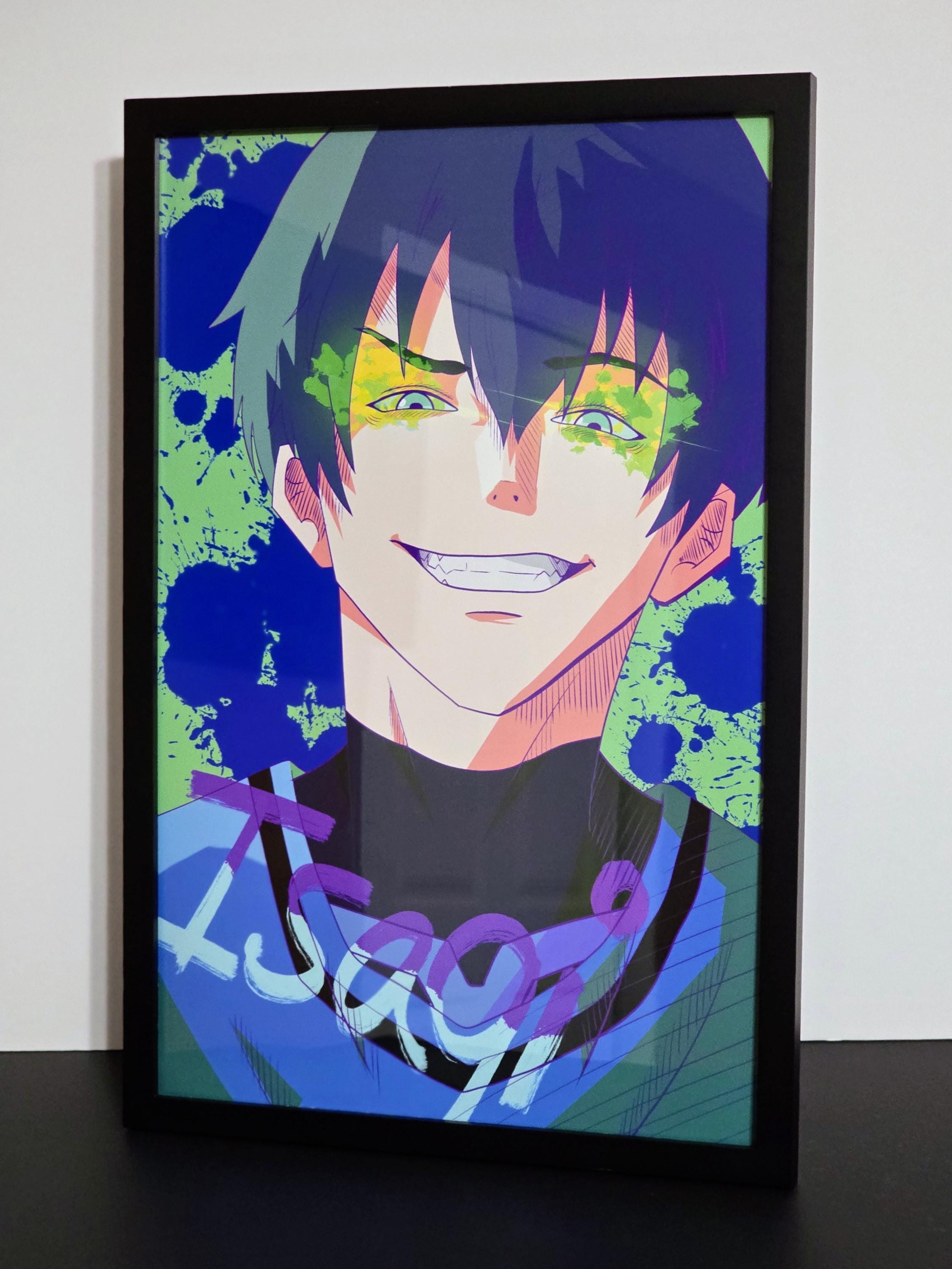 Isagi From Blue Lock Print - Etsy