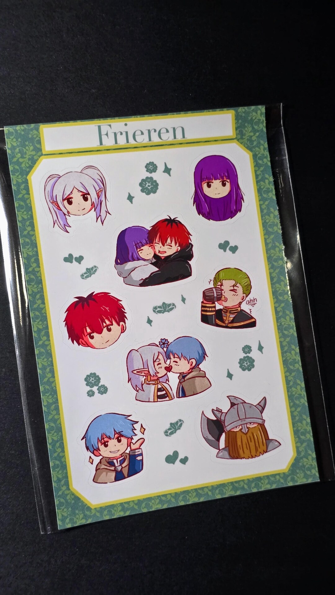 Frieren Chibi Sticker Sheet | Beyond Journey's End Anime Merch - Etsy