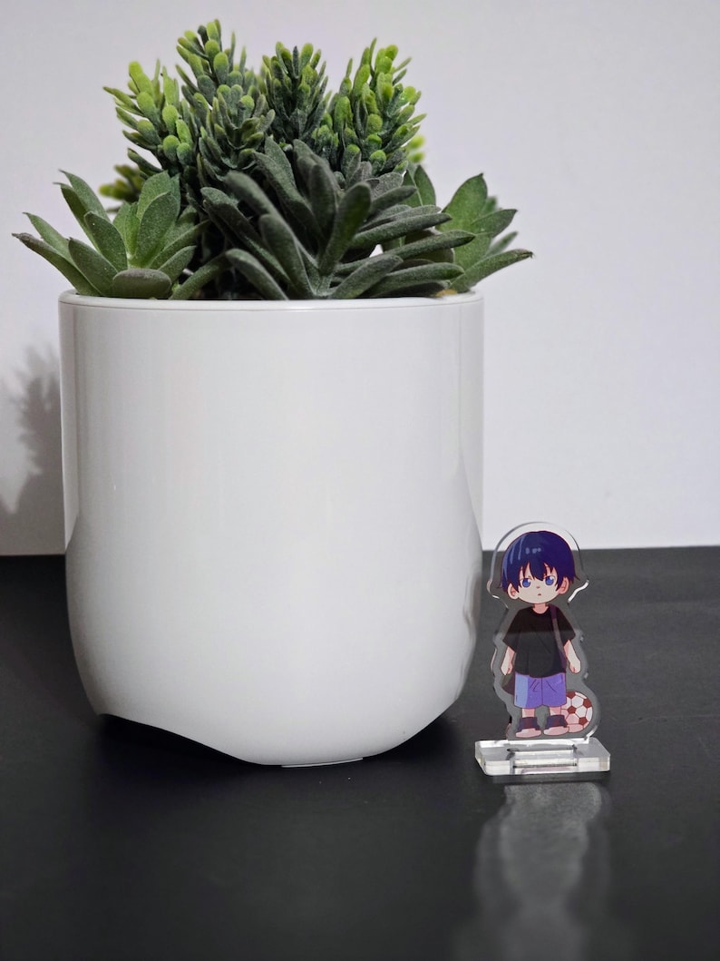 Blue Lock Mini Acrylic Stand | Isagi Chibi Standee | Anime Merch Gift ...