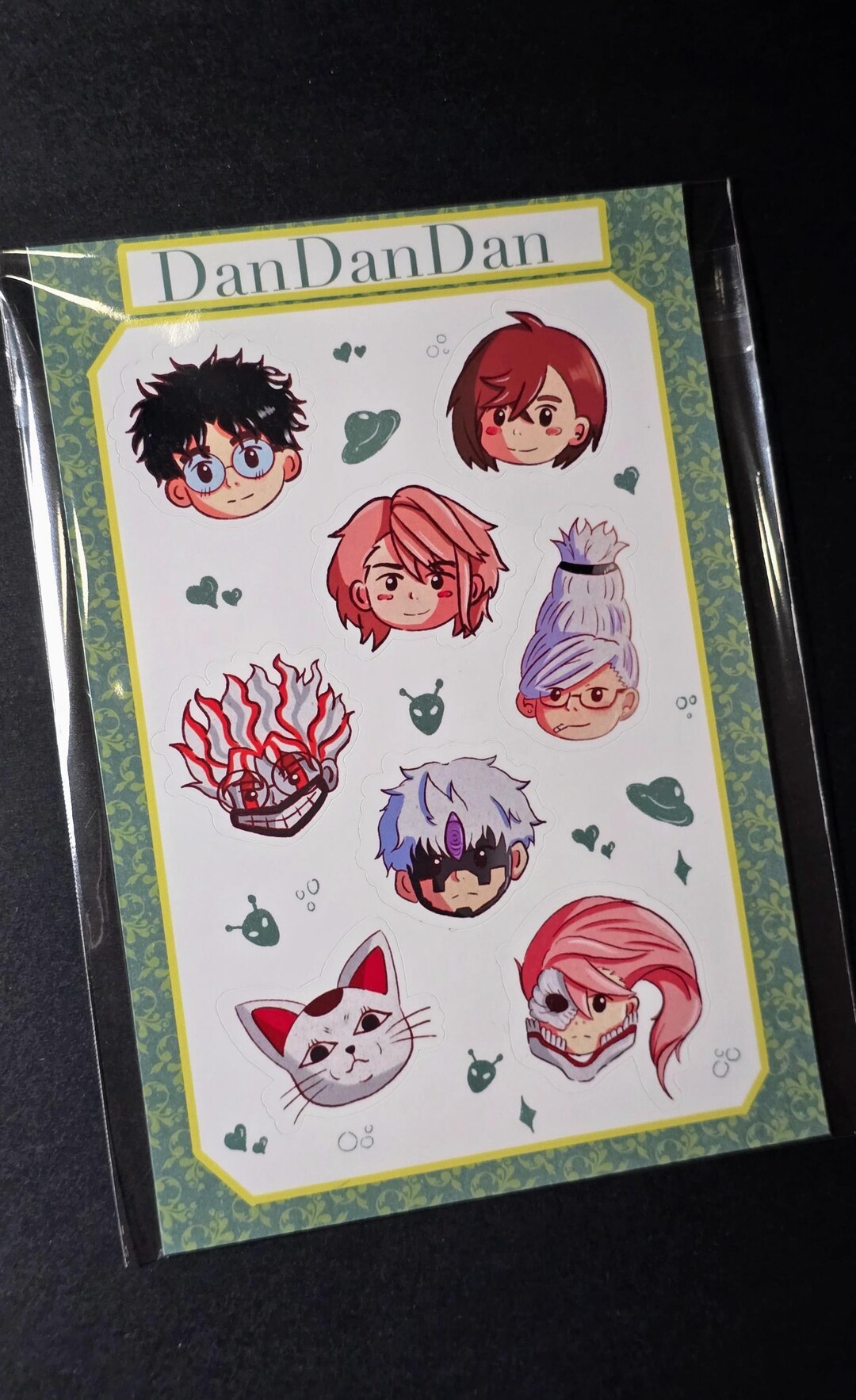 Dandadan Chibi Sticker Sheet | Anime Stickers | Okarun & Momo | Kawaii ...