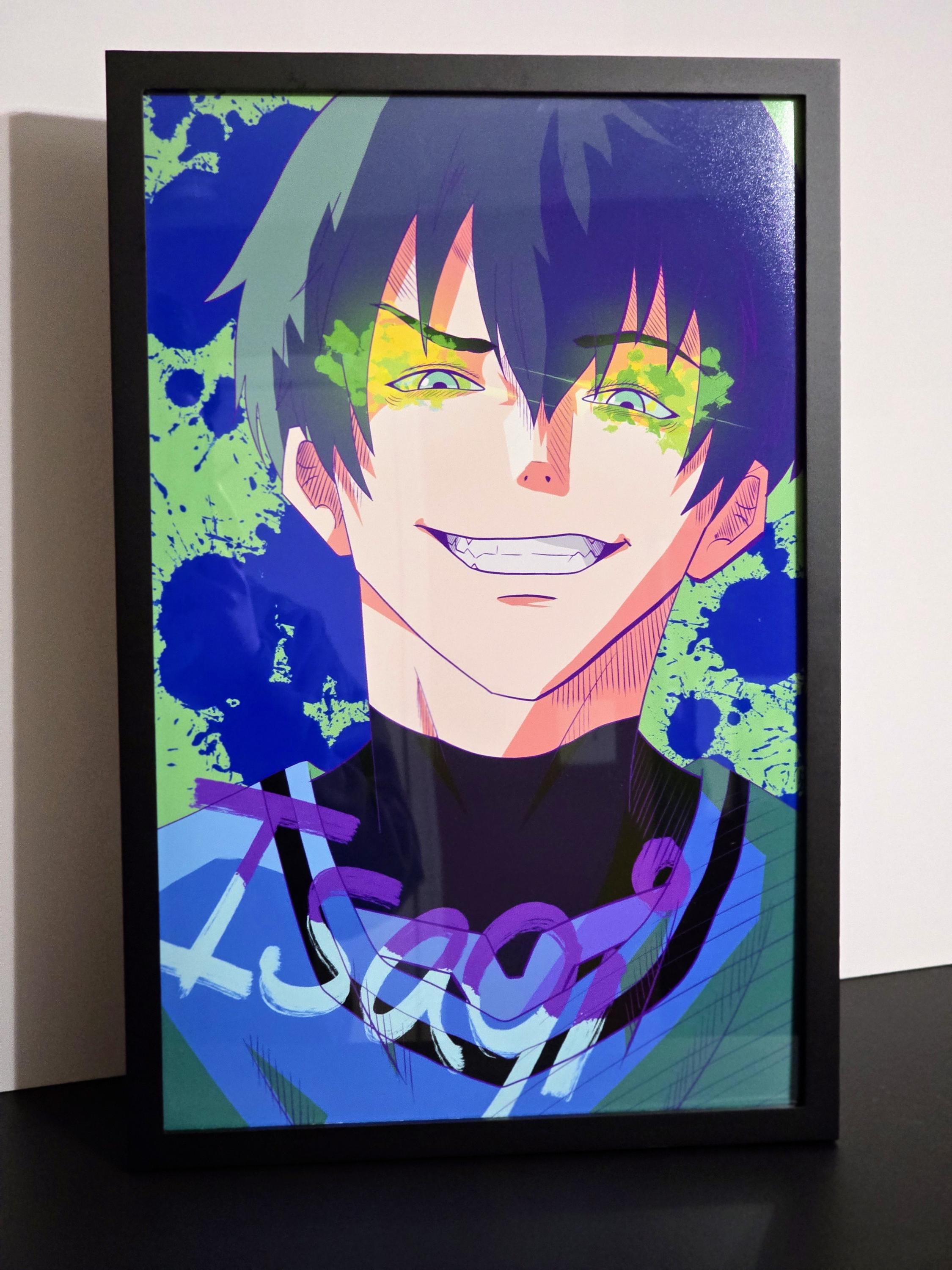 Isagi From Blue Lock Print - Etsy