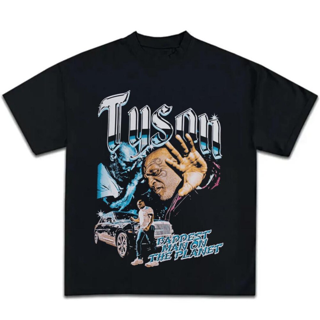 Limited Mike Tyson Unisex Style Boxing Bootleg, Funny Sports T-shirt ...