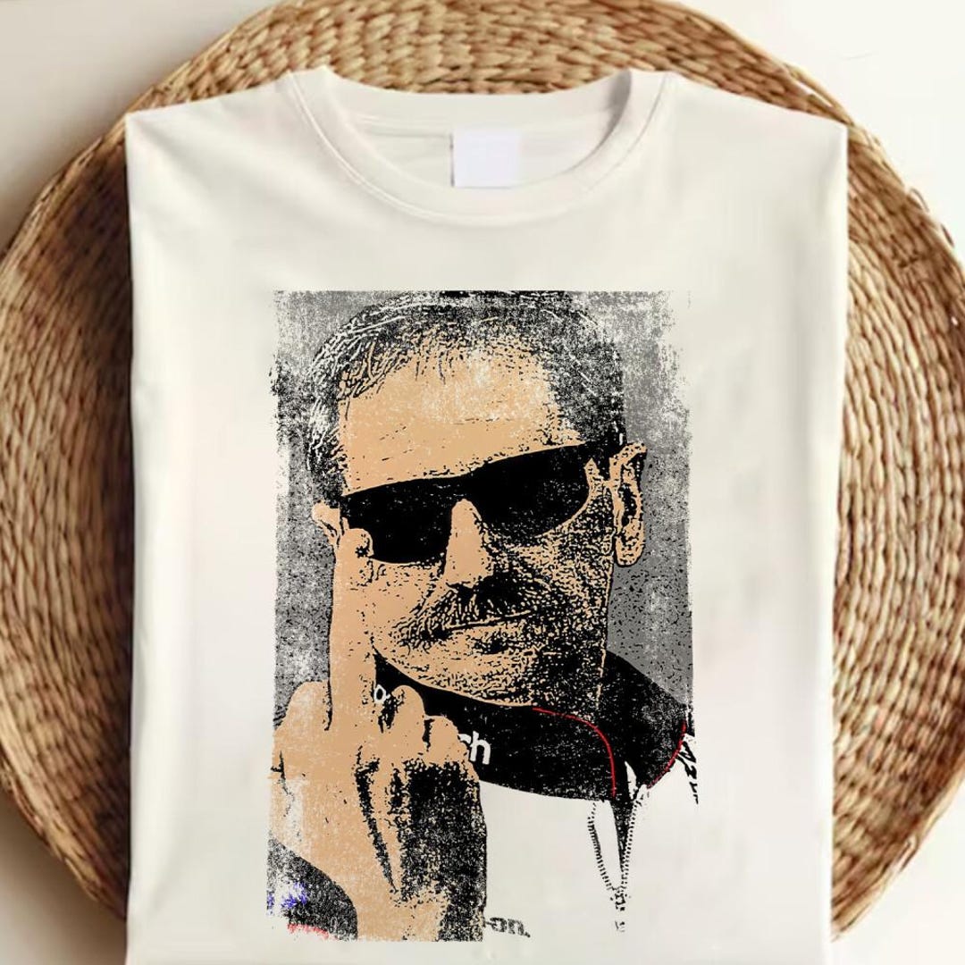 Limited Comfort Colors Dale Earnhardt Middle Finger T-shirt, Nascar ...