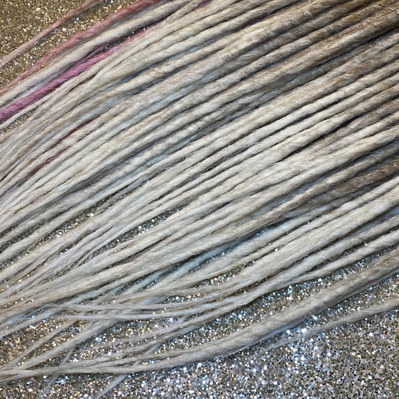 Light Brown Ombre Crochet Dreadlocks Handmade Smooth Texture Hair ...